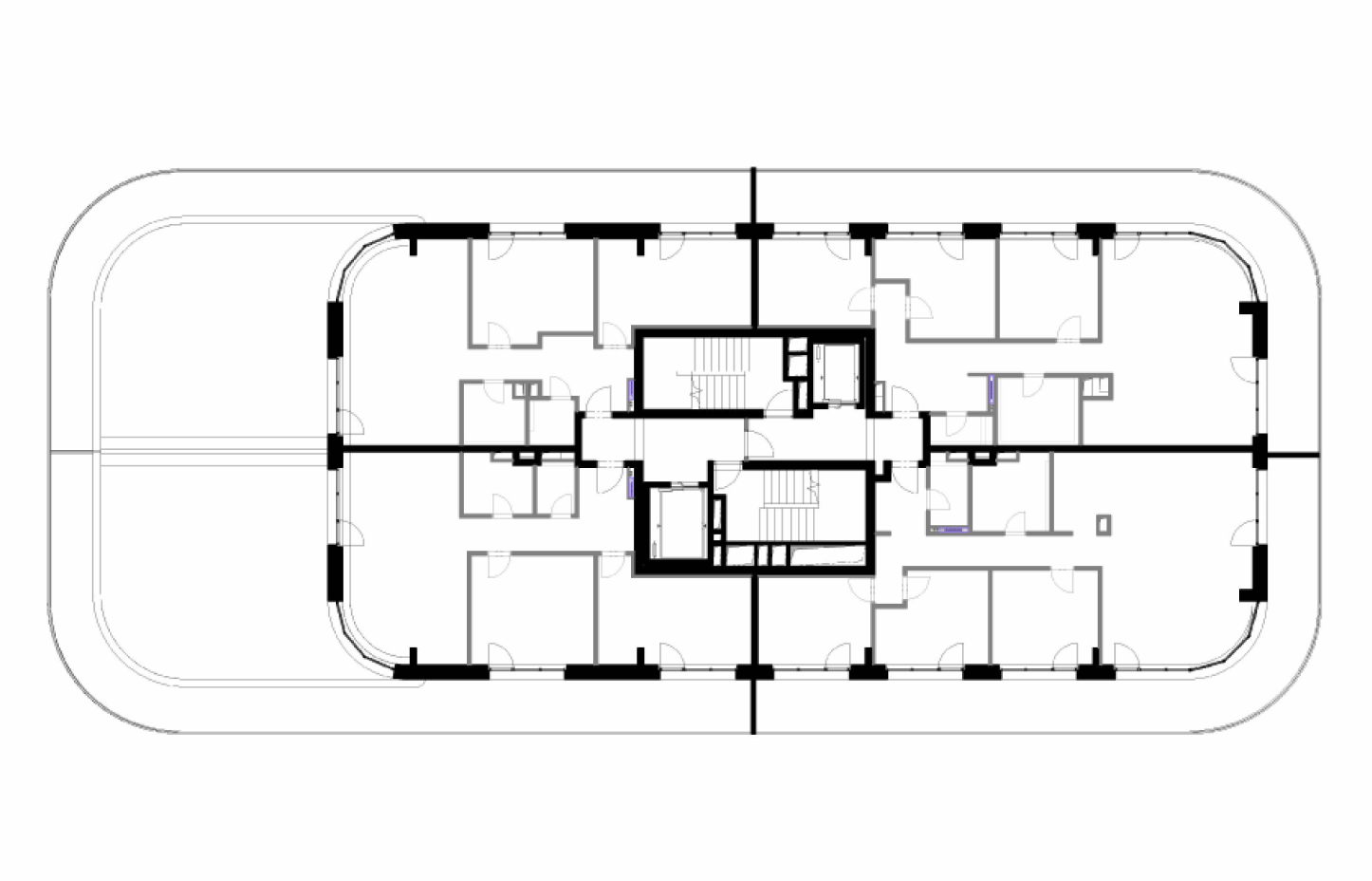 9. podlažie budovy Parkside | Ister Tower